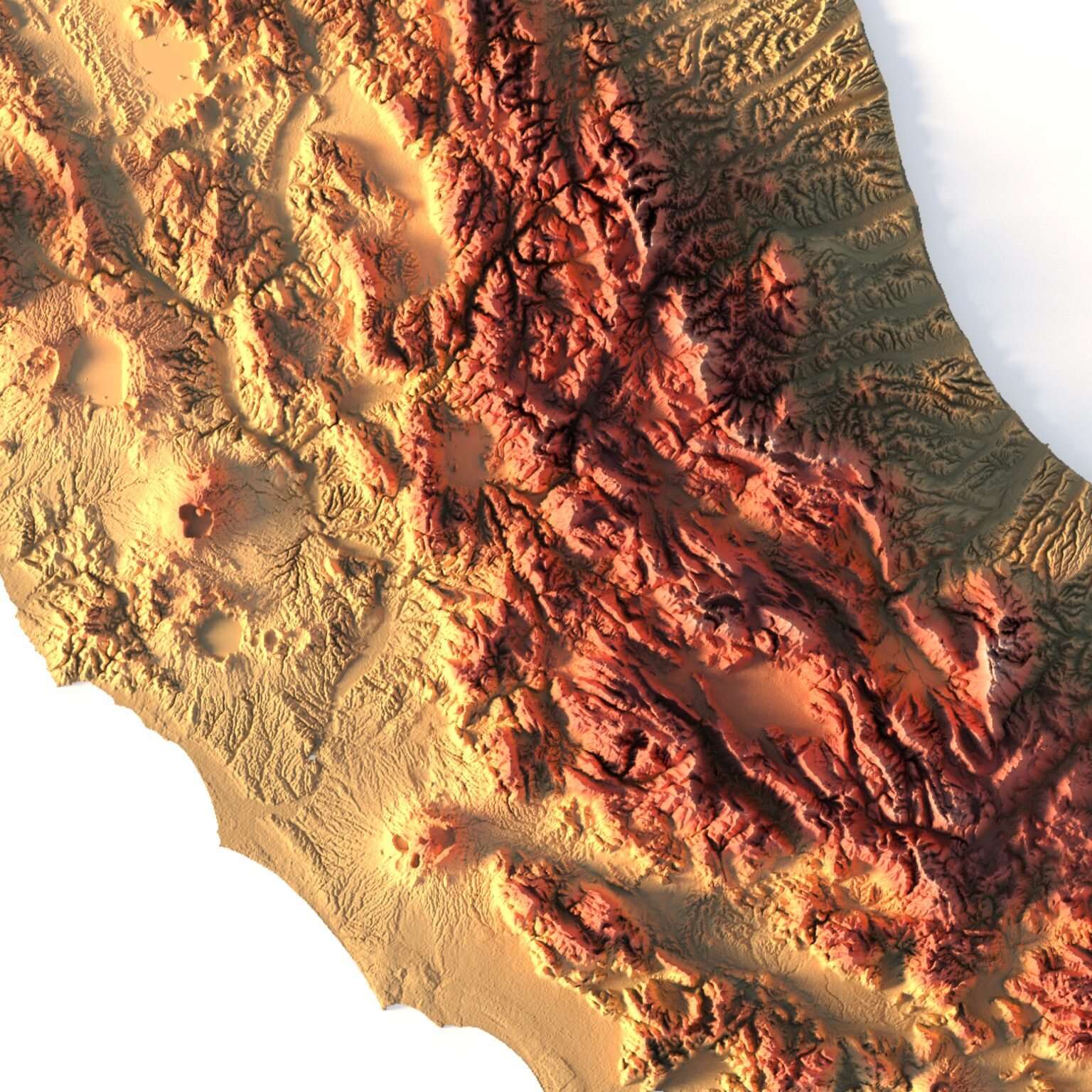 Relief map of Italy | 3D Models and 3D Maps