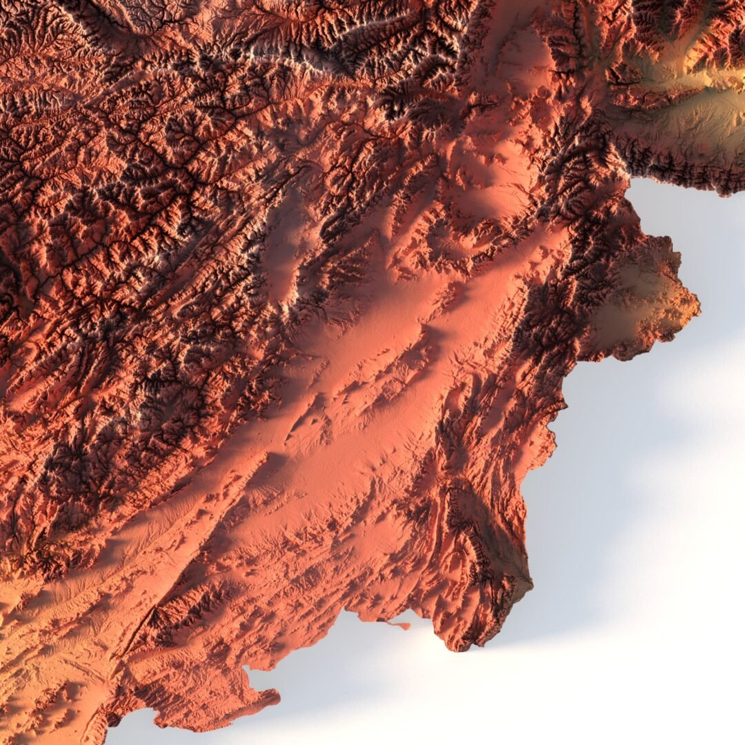 High-Resolution AuthaGraph World Map for Print & Design