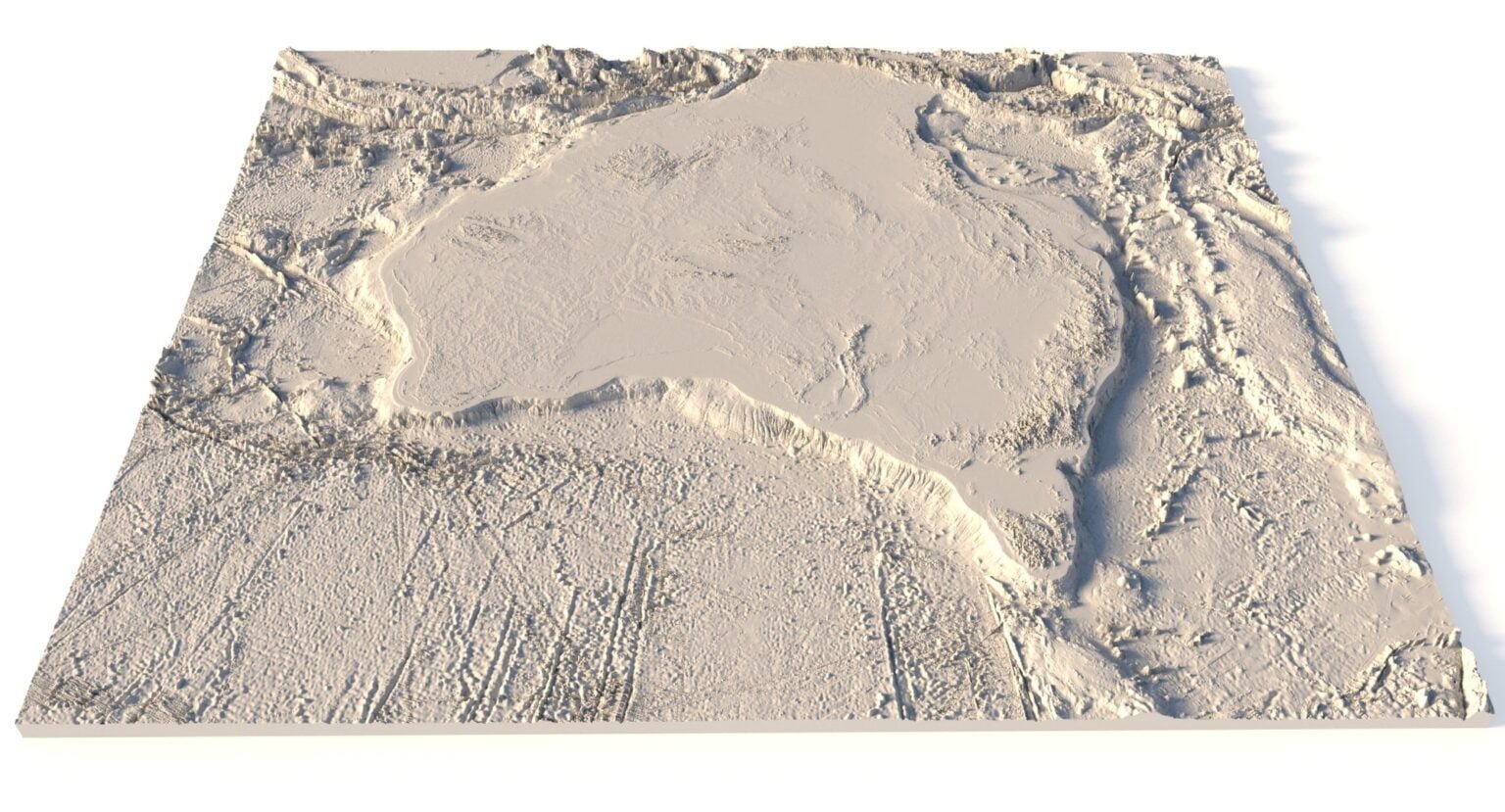 Australia terrain 3D model | 3D Models and 3D Maps