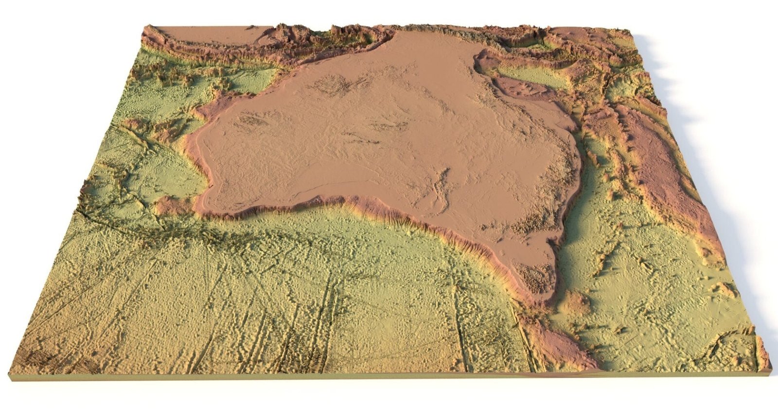 Australia terrain 3D model | 3D Models and 3D Maps