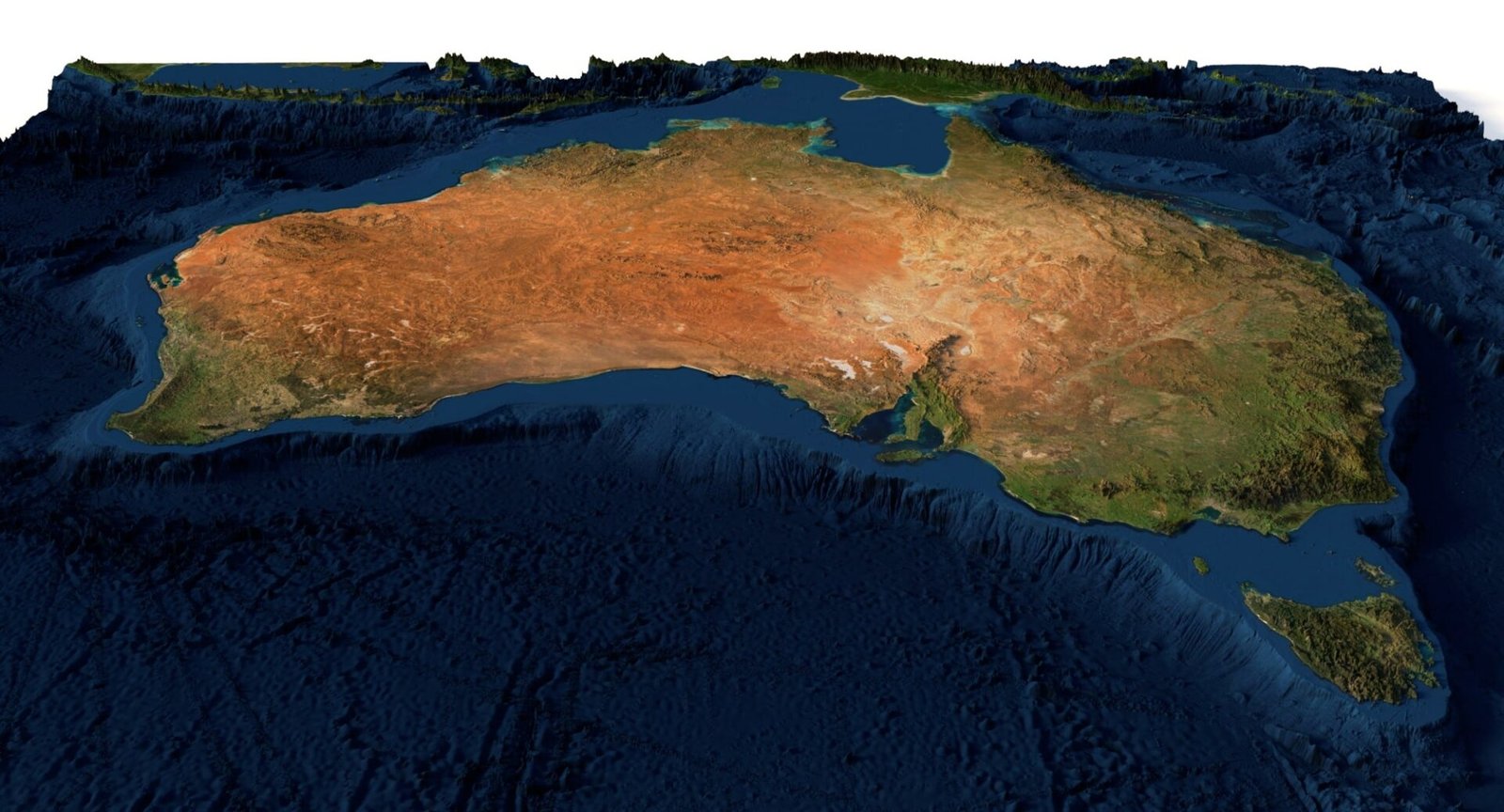 Australia terrain 3D model | 3D Models and 3D Maps