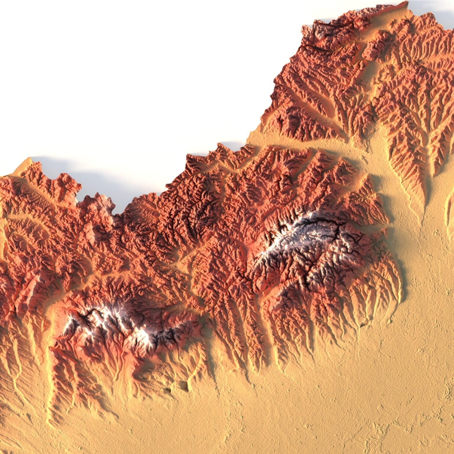 High-Resolution AuthaGraph World Map for Print & Design