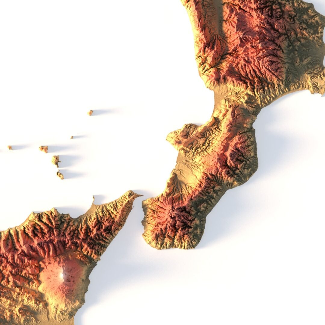 High-Resolution AuthaGraph World Map for Print & Design