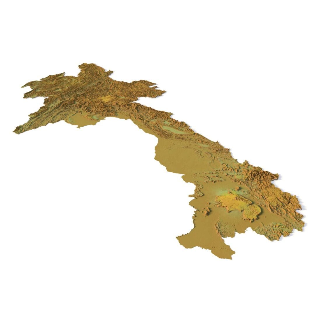 Laos terrain 3D Print model | 3D Models and 3D Maps