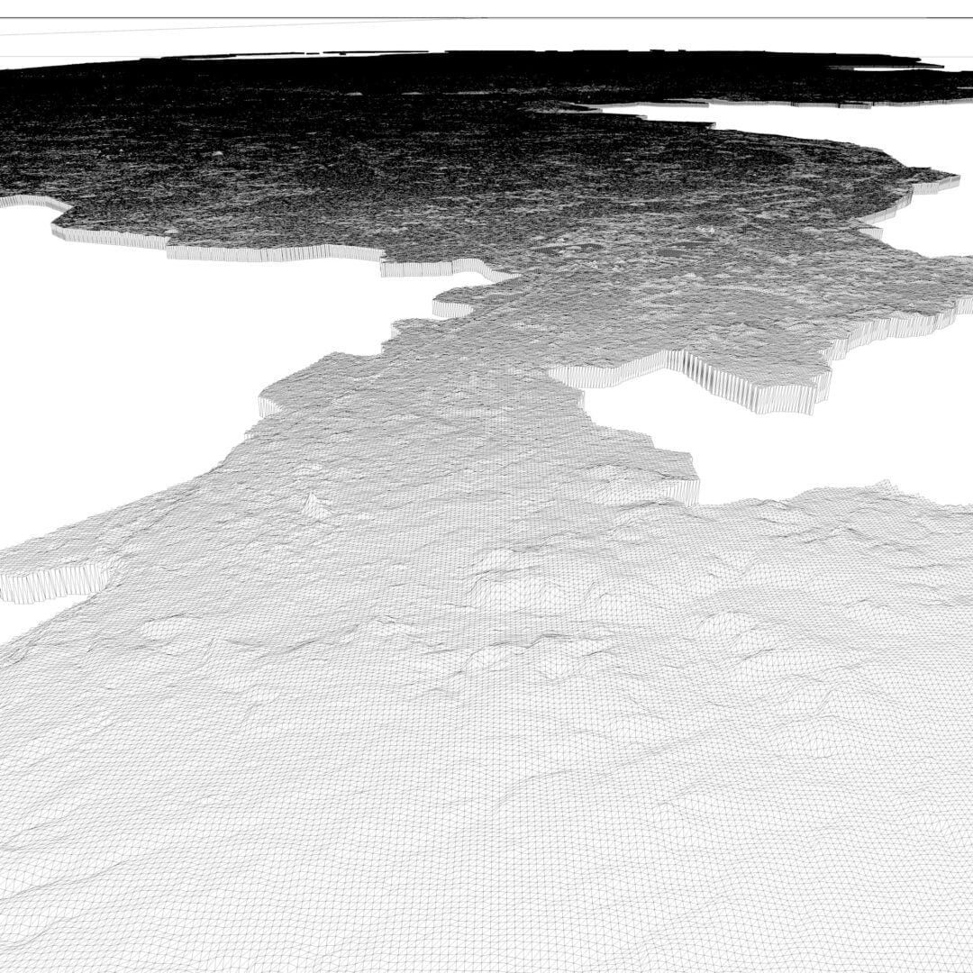 Netherlands terrain 3D Print model | 3D Models and 3D Maps