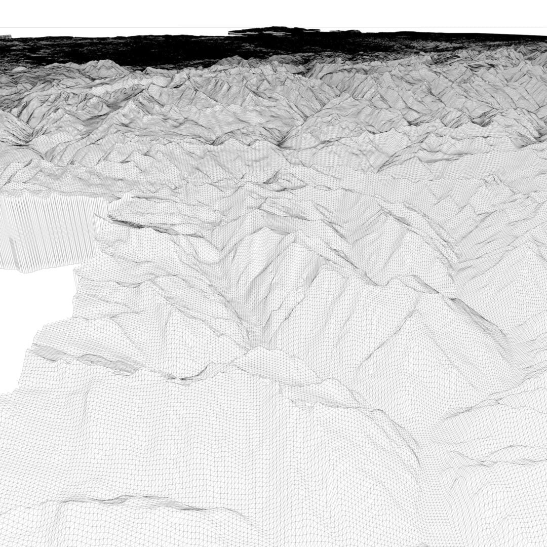 Switzerland STL model terrain | Custom 3D Models and 3D Maps