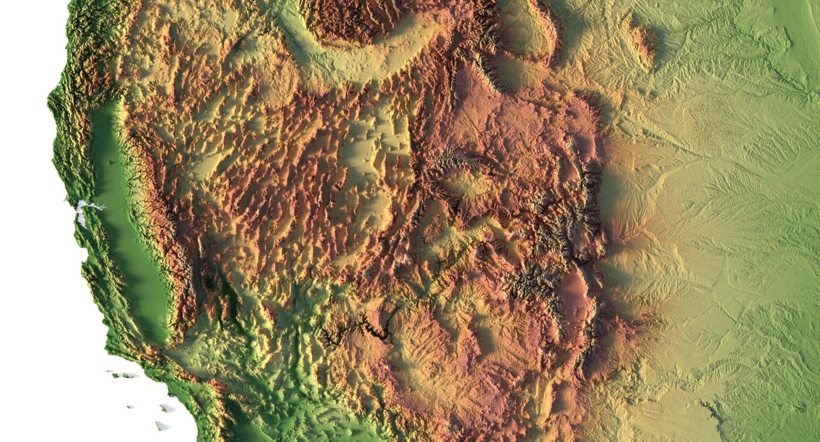 USA 3D model terrain download | Custom 3D Models and 3D Maps