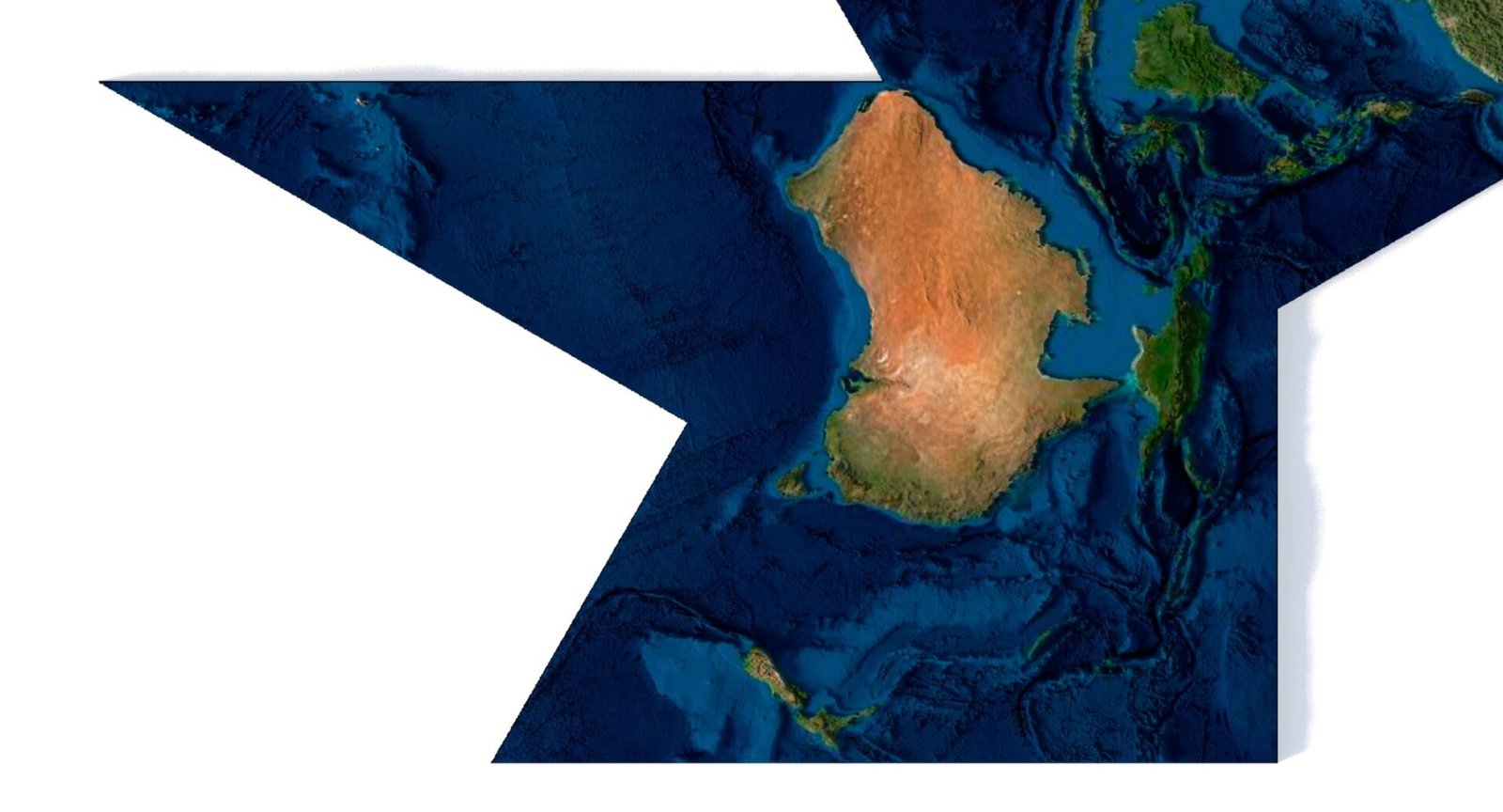 Dymaxion World Map | Custom 3D Models and 3D Maps