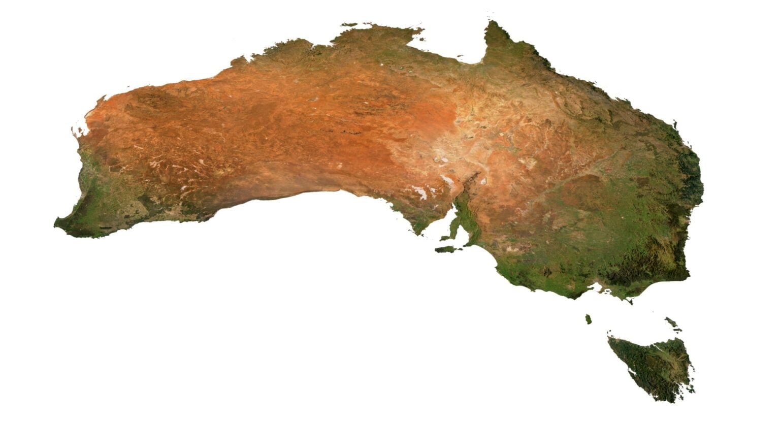 Australia 3D model terrain | Custom 3D Models and 3D Maps