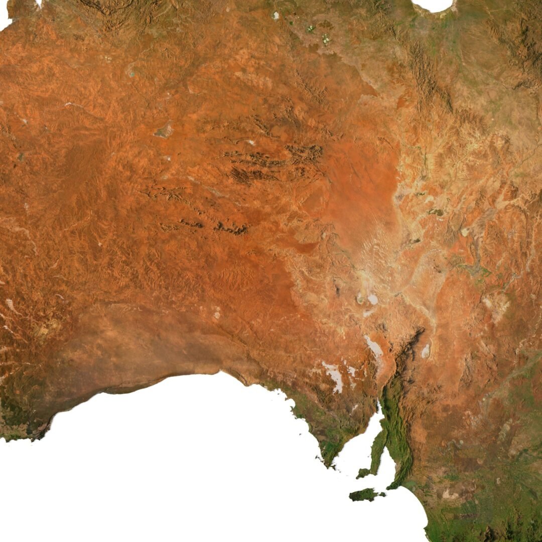 Australia terrain 3D model | Custom 3D Models and 3D Maps