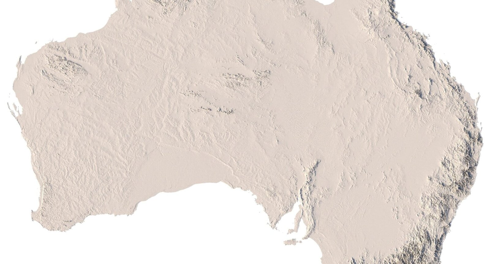 Australia 3D model terrain | Custom 3D Models and 3D Maps