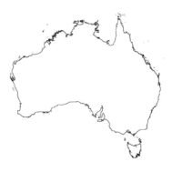 Australia Relief Map | Detailed Topography and Elevation Features