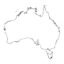 Australia Relief Map | Detailed Topography and Elevation Features
