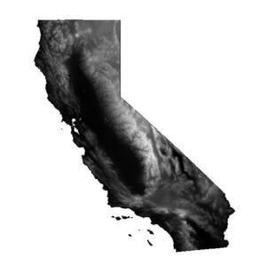 California 3D model terrain | Custom 3D Models and 3D Maps