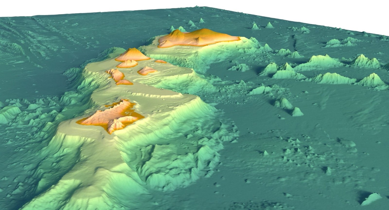 Hawaii 3D relief without water | 3D Models and 3D Maps