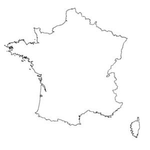 France 3D model of the terrain | 3D Models and 3D Maps of France relief