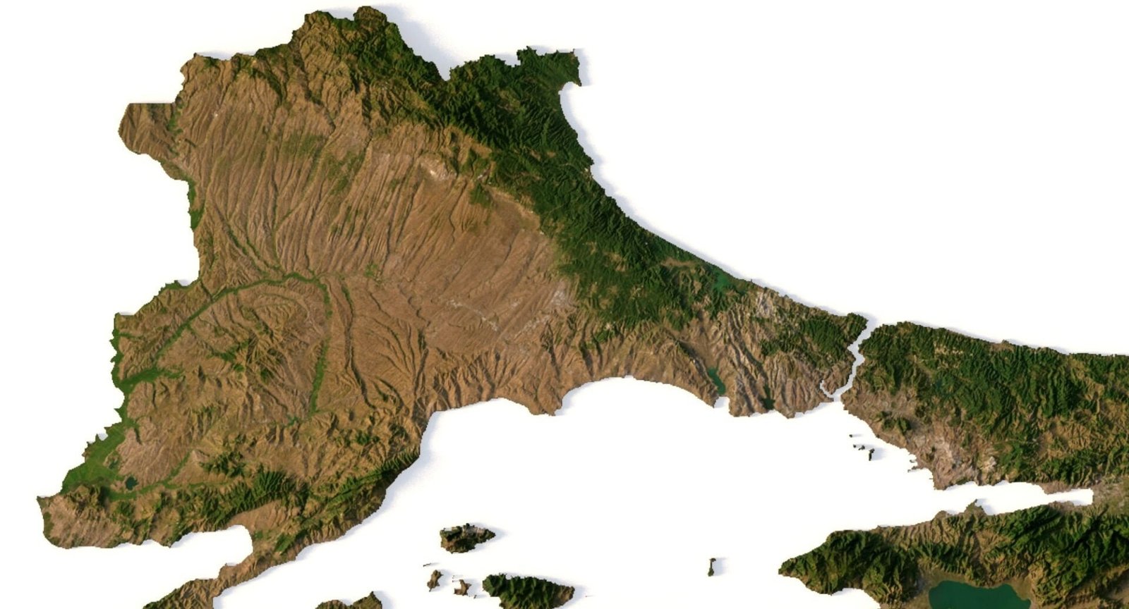Turkey country terrain 3D model | 3D Models and 3D Maps of Turkey relief