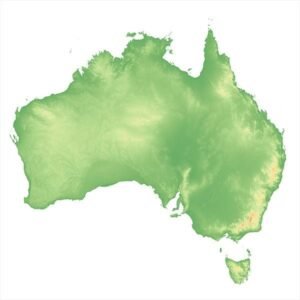 Australia 3D Terrain Map | High-Res Topography & Elevation Model