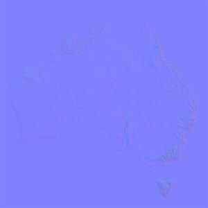 Australia 3D Terrain Map | High-Res Topography & Elevation Model