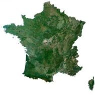 Buy high-quality France 3D Model Terrain for 3D Design and Art