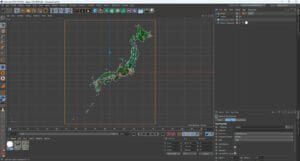 Buy high-quality Japan 3D Model Terrain for 3D Design and Art
