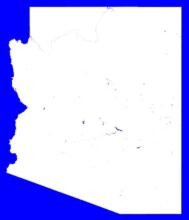 Buy Arizona State 3D Model Terrain Map for 3D Design and Art