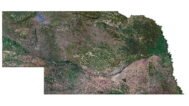 Nebraska 3D Model Terrain Map for 3D Design and Art Download