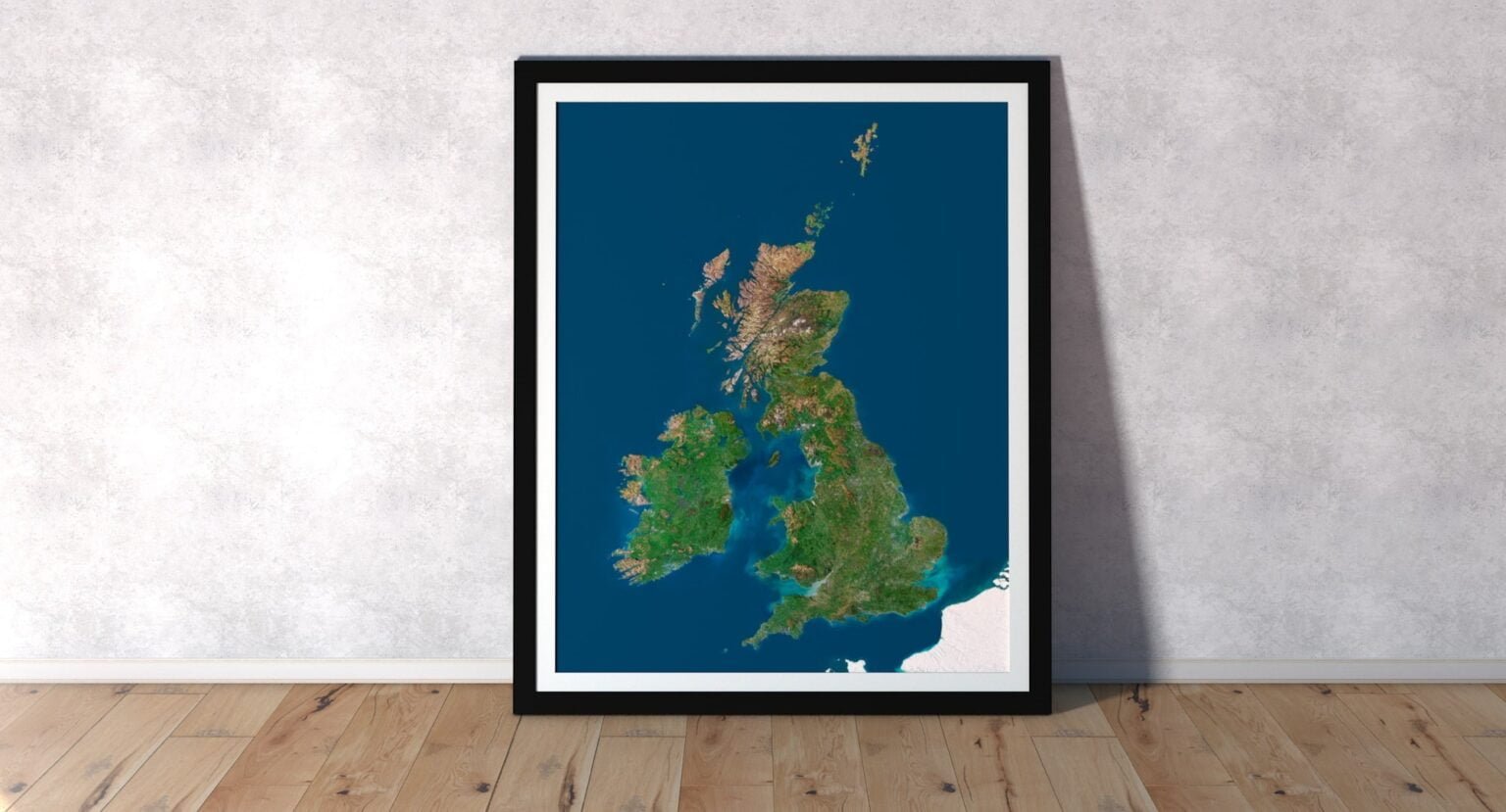 United Kingdom 3D Map - Perfect for Education and Decor