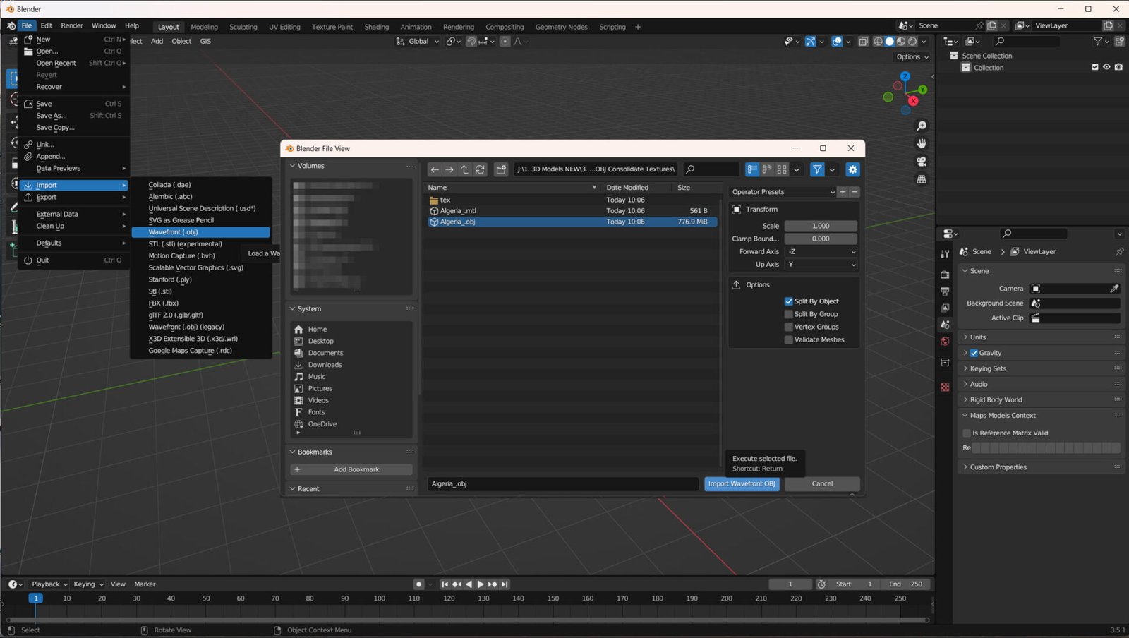 How to convert a model from C4D to OBJ? – 3D Models and 3D Maps