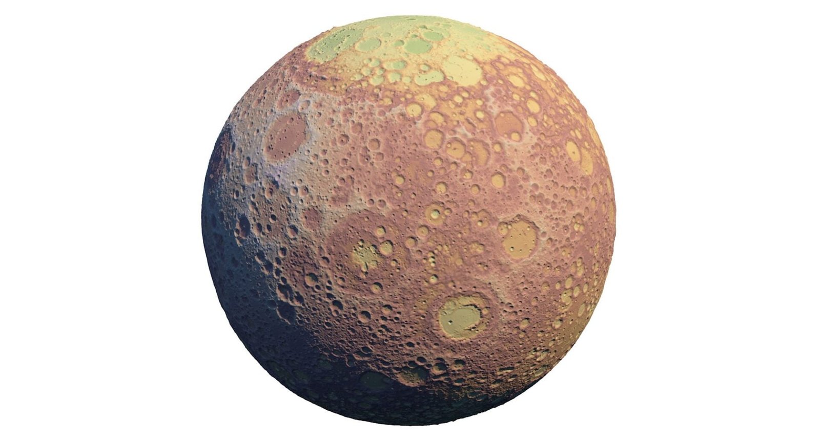 Moon STL 3D Model – Highly Detailed for 3D Printing