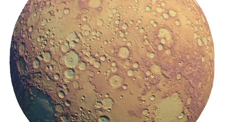 Moon 3D Model in STL File: Print Your Own Lunar Satellite
