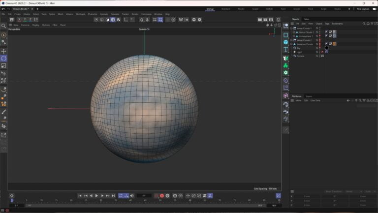 Planet Venus 3D Model | 3D Venus for Education & Research
