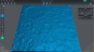 Moon Surface 3D Model: Realistic Visual Representation of Lunar Landscape