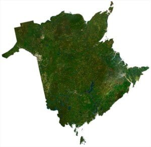 New Brunswick Province 3D Model: Realistic Visual Representation of the ...