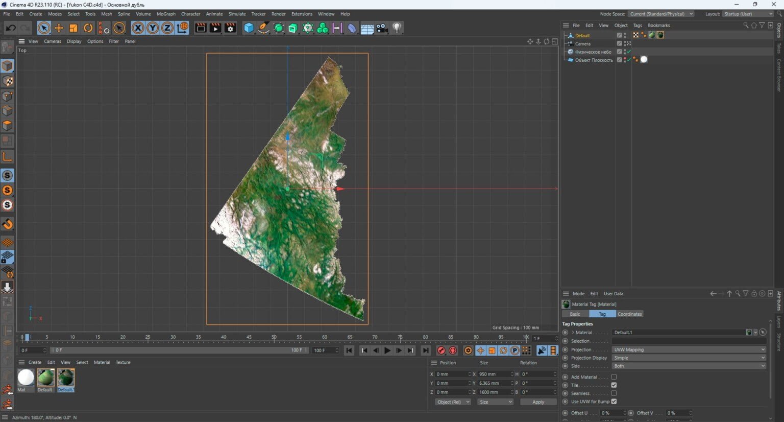 Yukon Territory 3D Model: Realistic Visual Representation of the Region ...