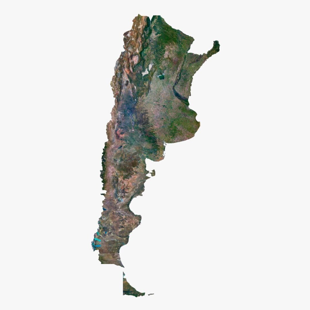 Haiti Topographic Map – STL Model for 3D Printing & CNC