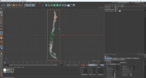 Chile 3D Model Terrain Map for 3D Design and Art. Download