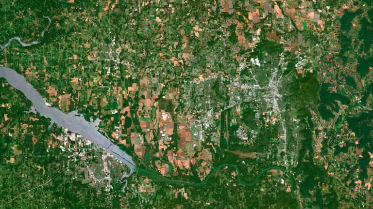 Buy Alabama Satellite Map – Ideal for Education, Decor, and Gifts