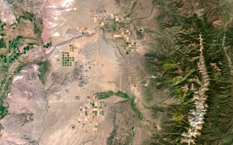 Buy Colorado Satellite Map – Ideal for Education, Decor, and Gifts