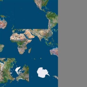 Earth 3D Model with 12K Satellite Textures, DEM & Normal Maps (OBJ, C4D)