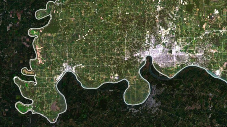 Buy Indiana Satellite Map – Ideal for Education, Decor, and Gifts