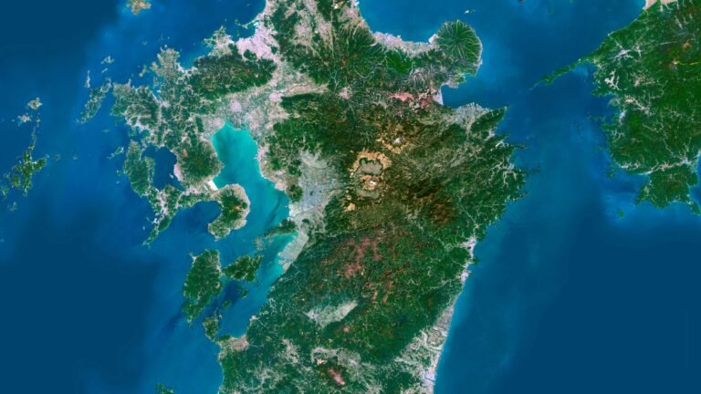 Buy Japan Satellite Map – Ideal for Education, Decor, and Gifts