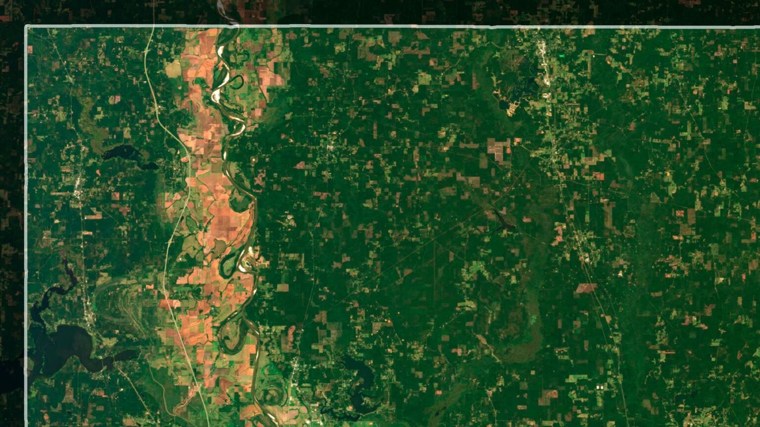 Buy Louisiana Satellite Map – Ideal for Education, Decor, and Gifts