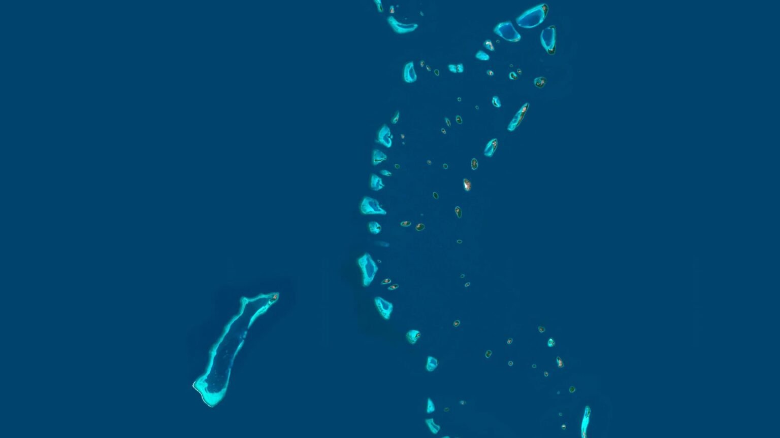Buy Maldives Satellite Map – Ideal for Education, Decor, and Gifts