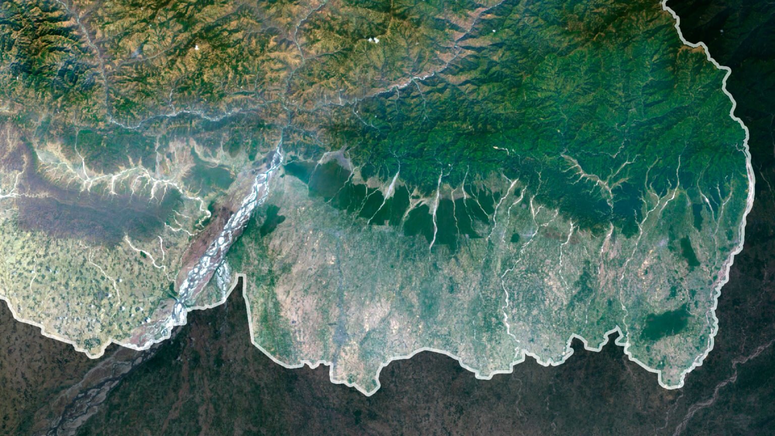 Buy Nepal Satellite Map – Ideal for Education, Decor, and Gifts