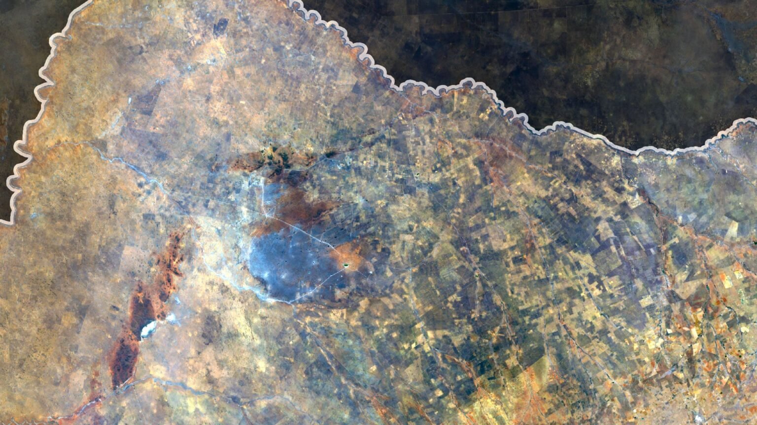 Buy South Africa Satellite Map – Ideal for Education and Decor