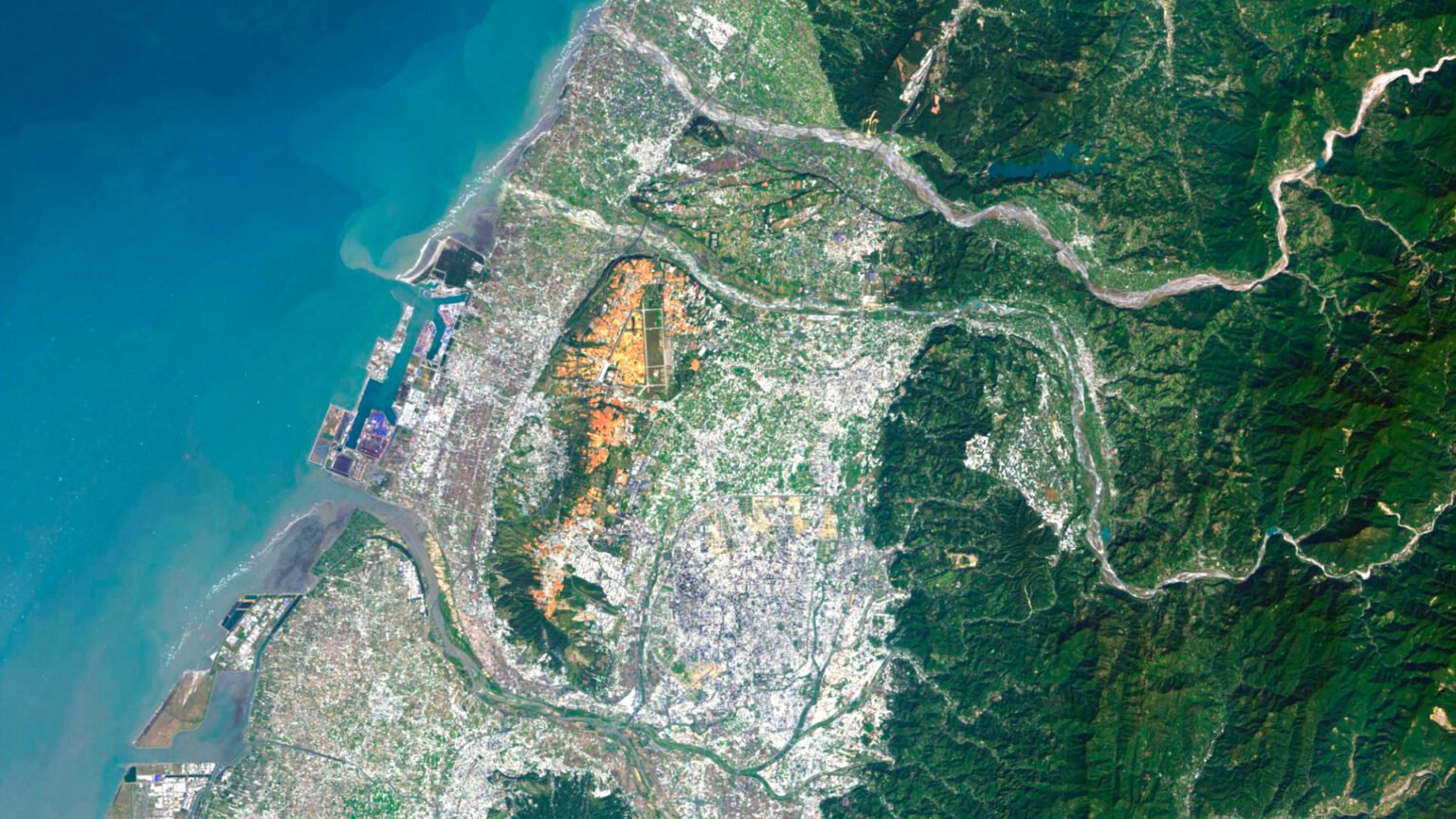 Buy Taiwan Satellite Map – Ideal for Education, Decor, and Gifts