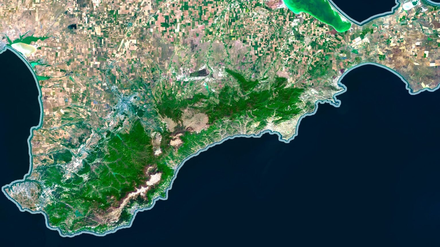 Buy Ukraine Satellite Map – Ideal for Education, Decor, and Gifts
